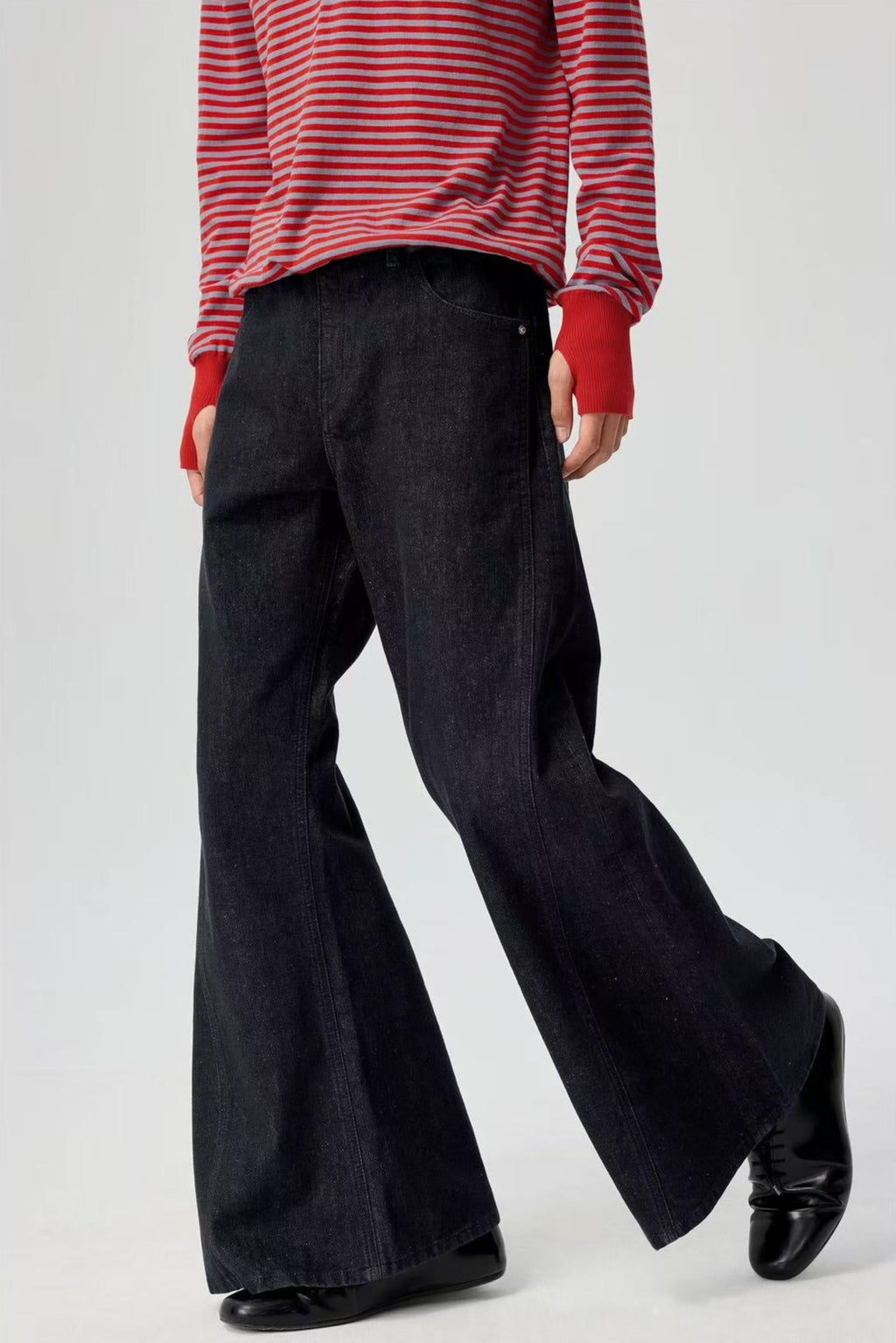 Simple Project Raw Selvedge Boot Cut Jeans – 96Dragon Studio