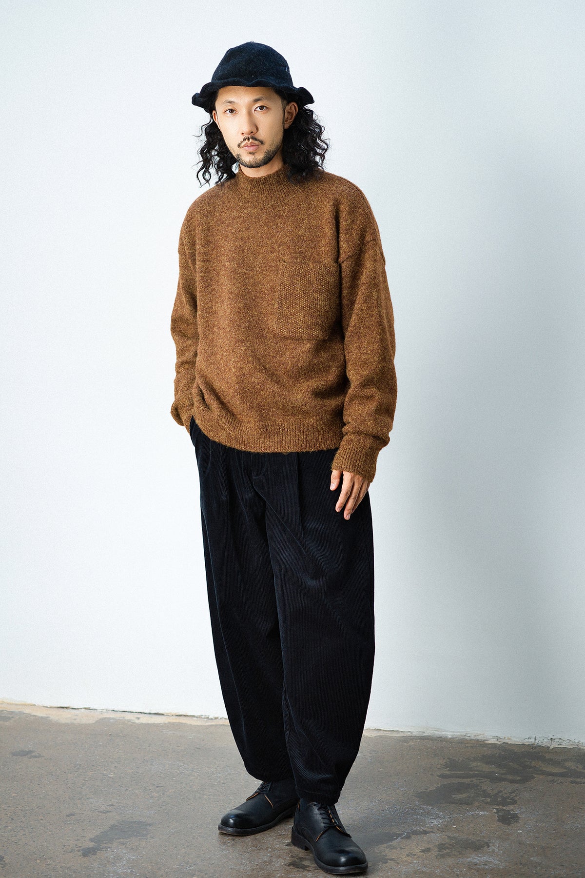 MIZUTOKI Corduroy Pants-Black Stone – 96Dragon Studio